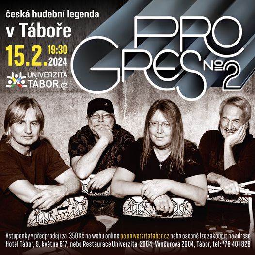 PROGRES 2 - koncert české legendy